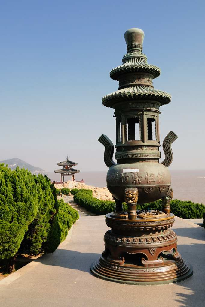 海天佛国普陀山摄影图片普陀山风光摄影 太平洋电脑网摄影部落