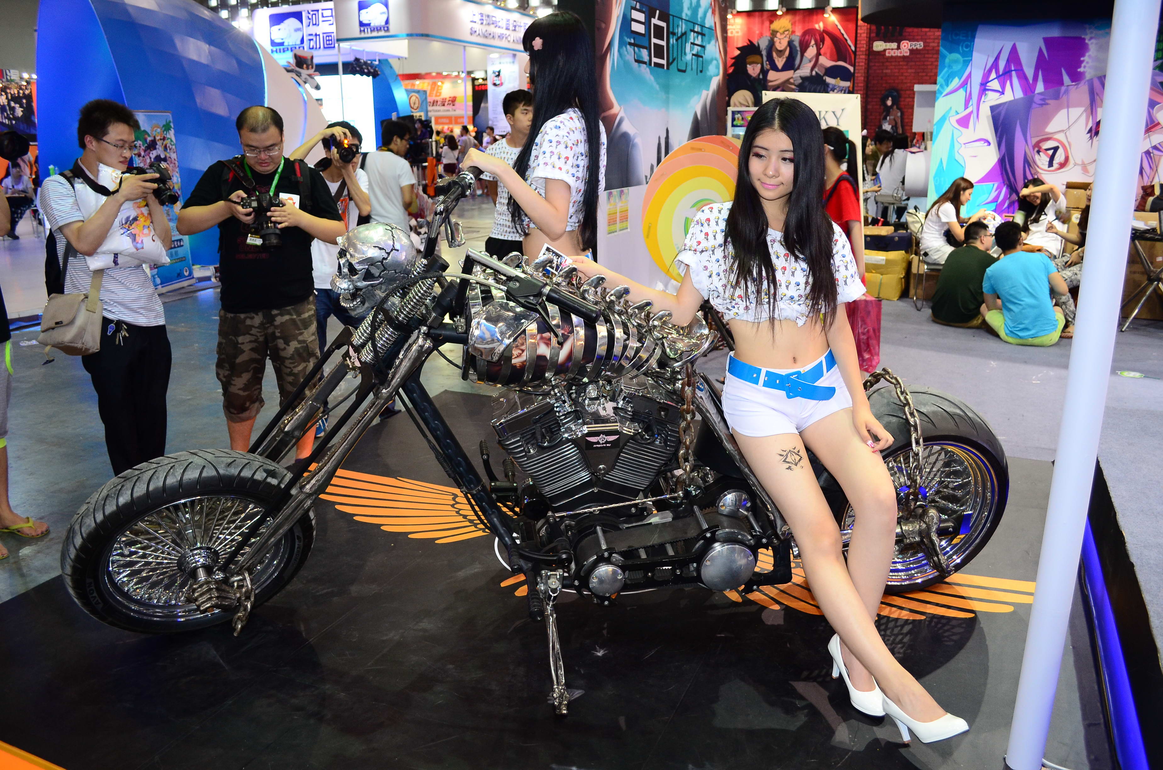 【中国国际CCG动漫游戏博览会模特摄影图片】生活摄影_qz32801345_太平洋电脑网摄影部落