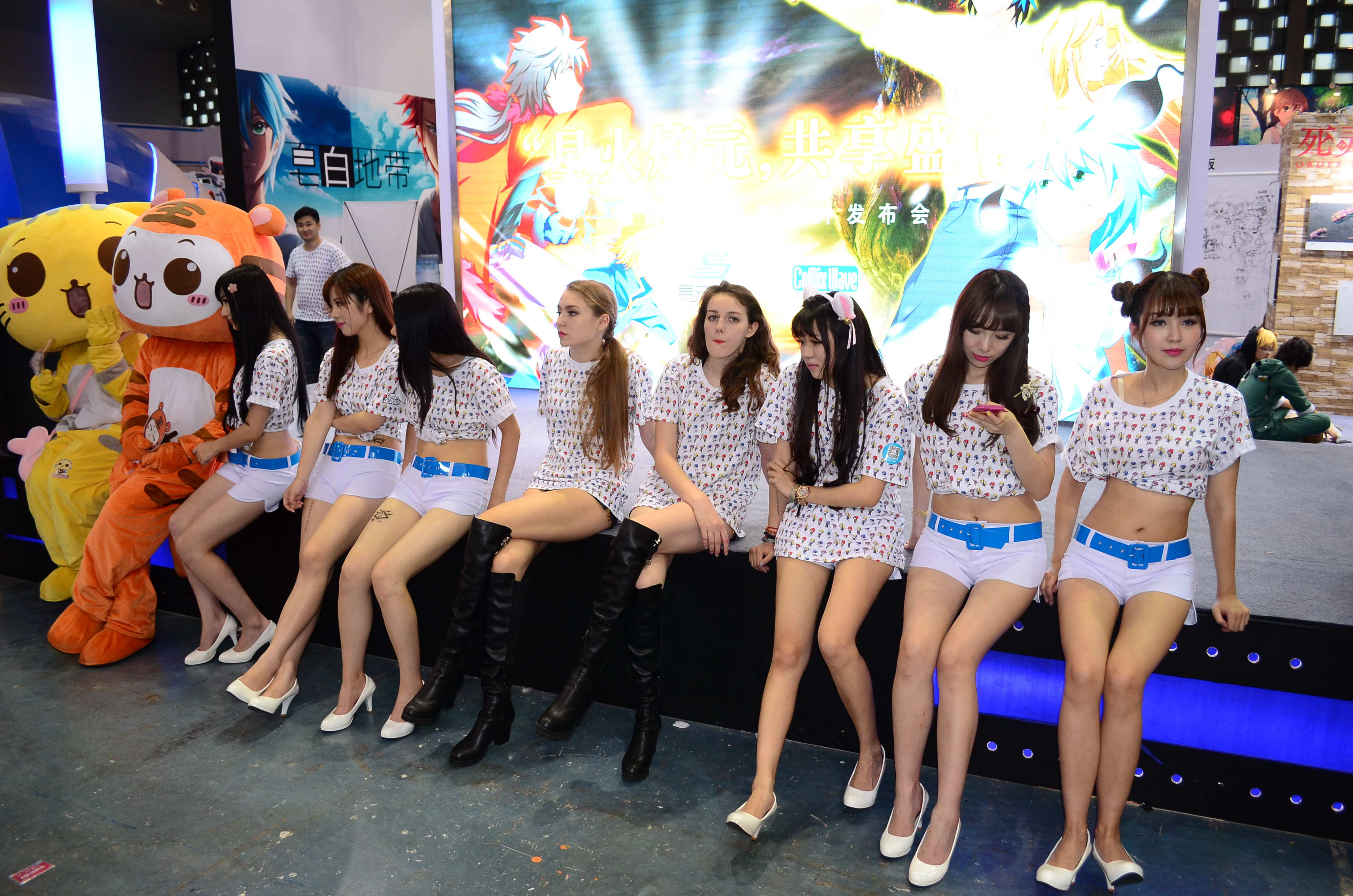 【中国国际CCG动漫游戏博览会模特摄影图片】生活摄影_qz32801345_太平洋电脑网摄影部落