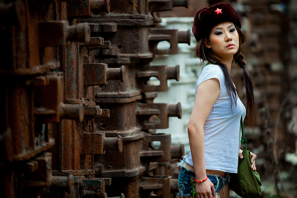 【铁花摄影图片】钢铁厂人像摄影_七舍视觉_太平洋电脑网摄影部落