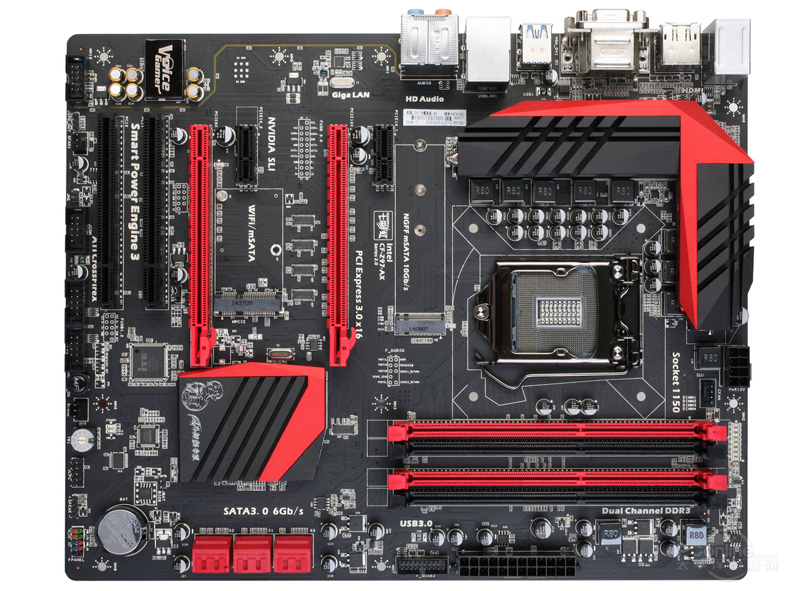 霸气红黑配色 七彩虹战旗C Z97报799元-太平洋电脑网