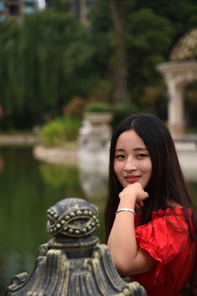 【红衣少女摄影图片】人像摄影太平洋电脑网摄影部落