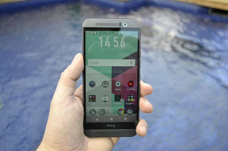 双色全金属机身 HTC One M9现场图赏_手机_太平洋科技