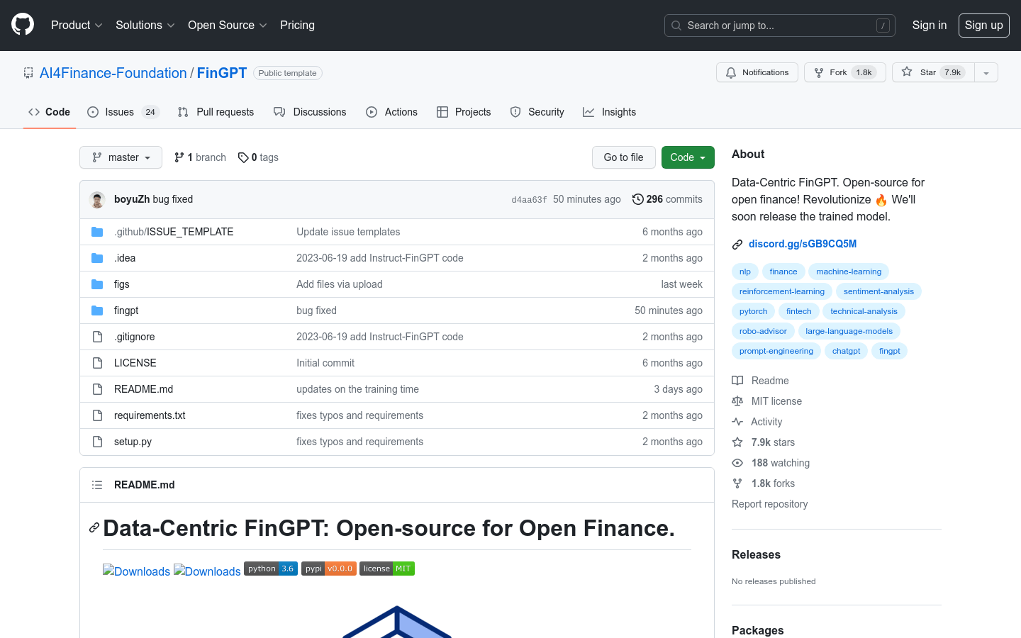 FinGPT网页版入口、使用教程-太平洋科技AI产品库