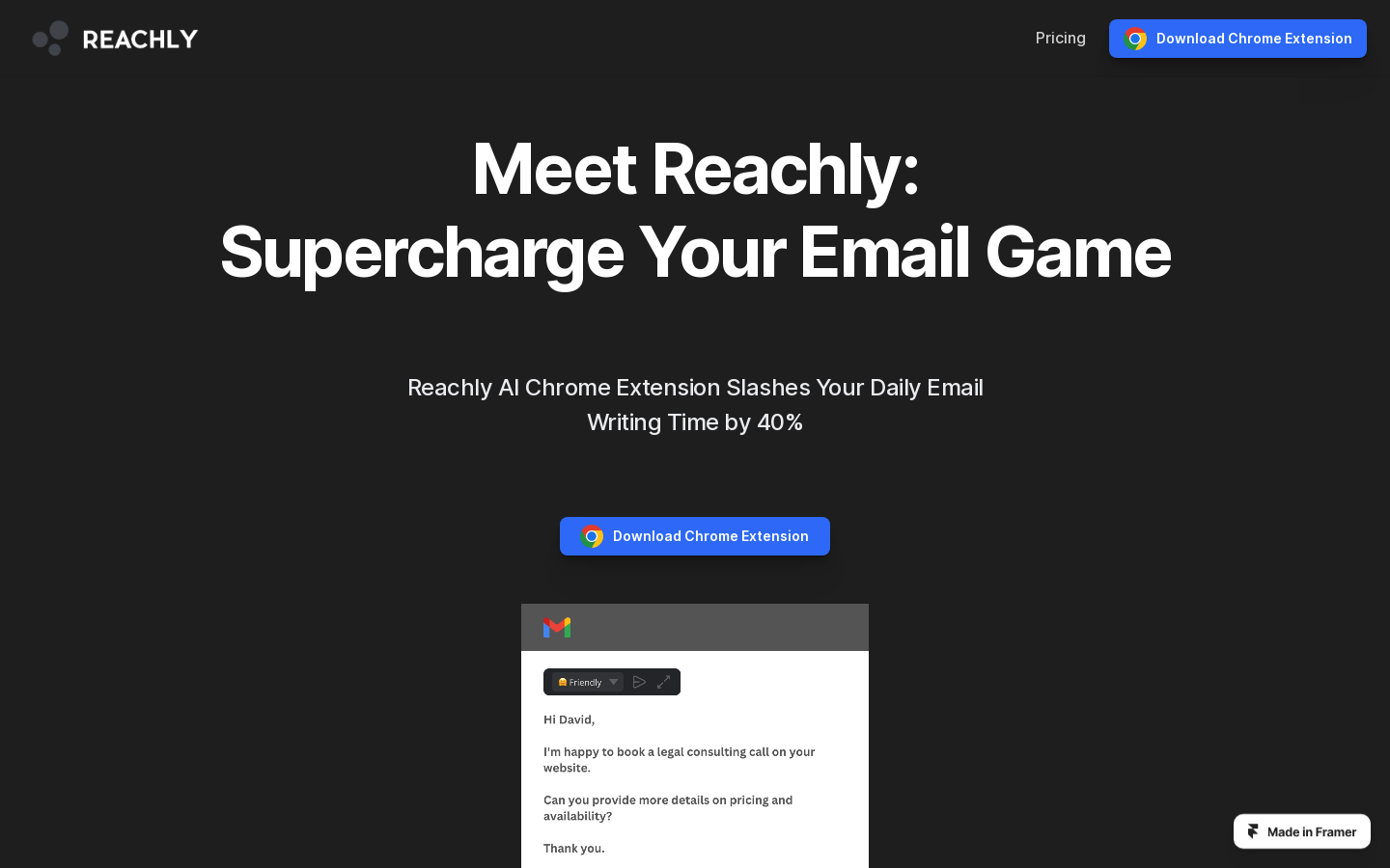 Reachly网页版入口、使用教程-太平洋科技AI产品库