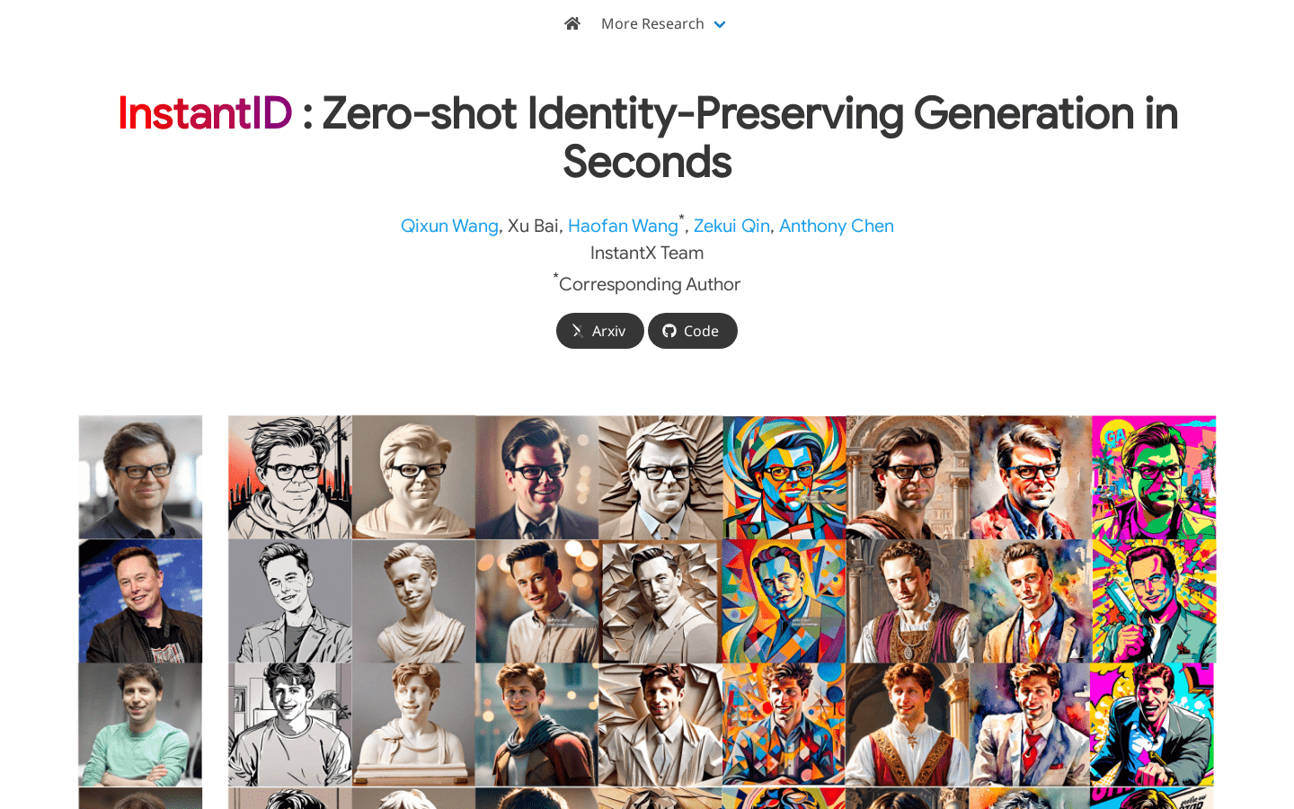InstantID网页版入口、使用教程-太平洋科技AI产品库