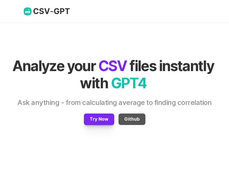 CSV-GPT网页版入口、使用教程-太平洋科技AI产品库
