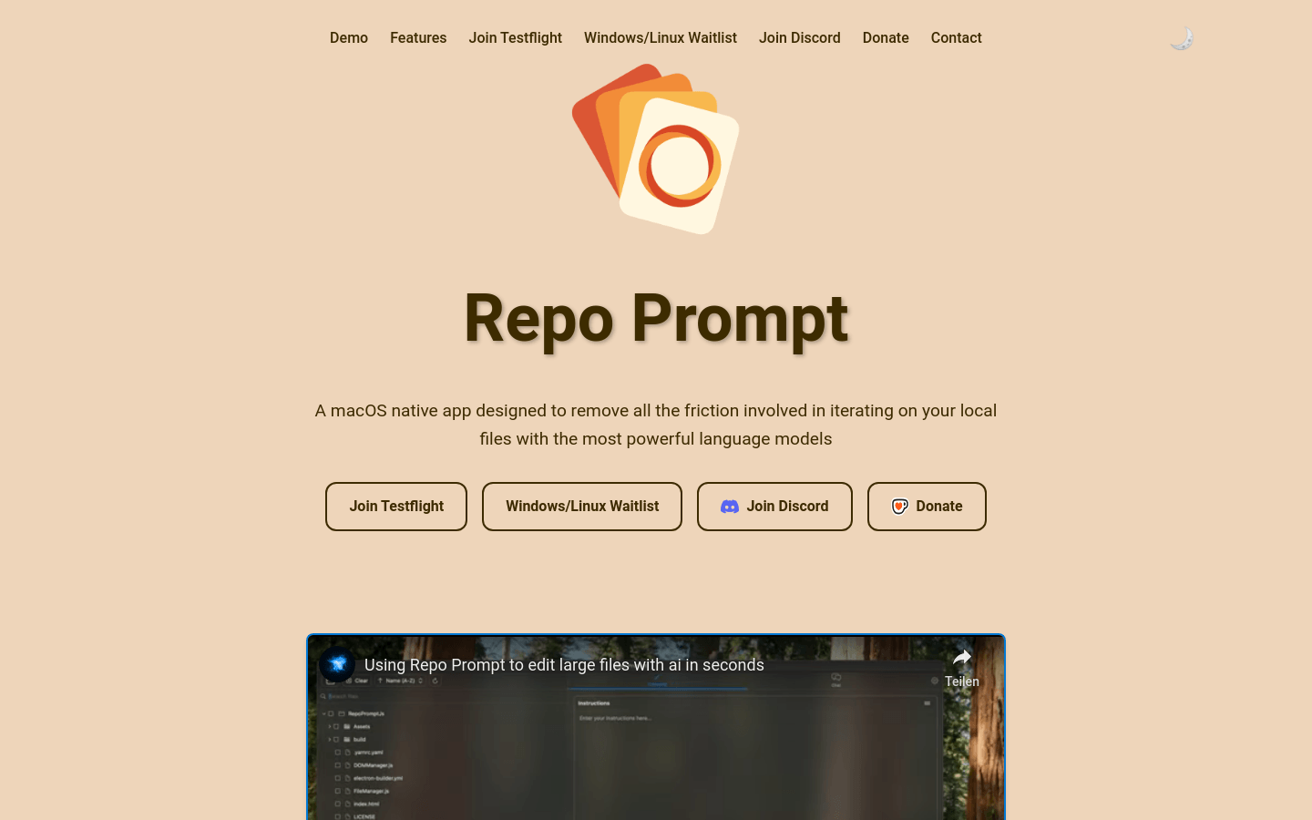 Repo Prompt网页版入口、使用教程-太平洋科技AI产品库