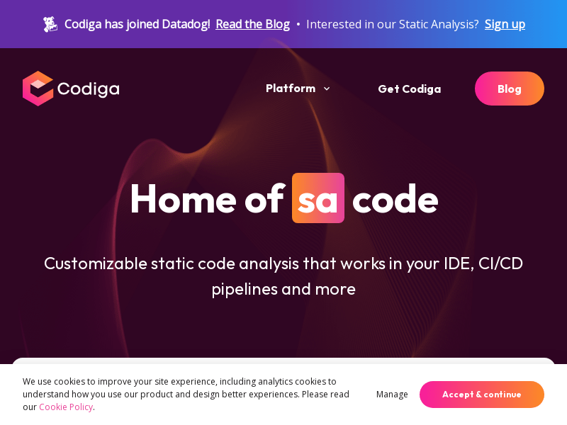 Codiga网页版入口、使用教程-太平洋科技AI产品库