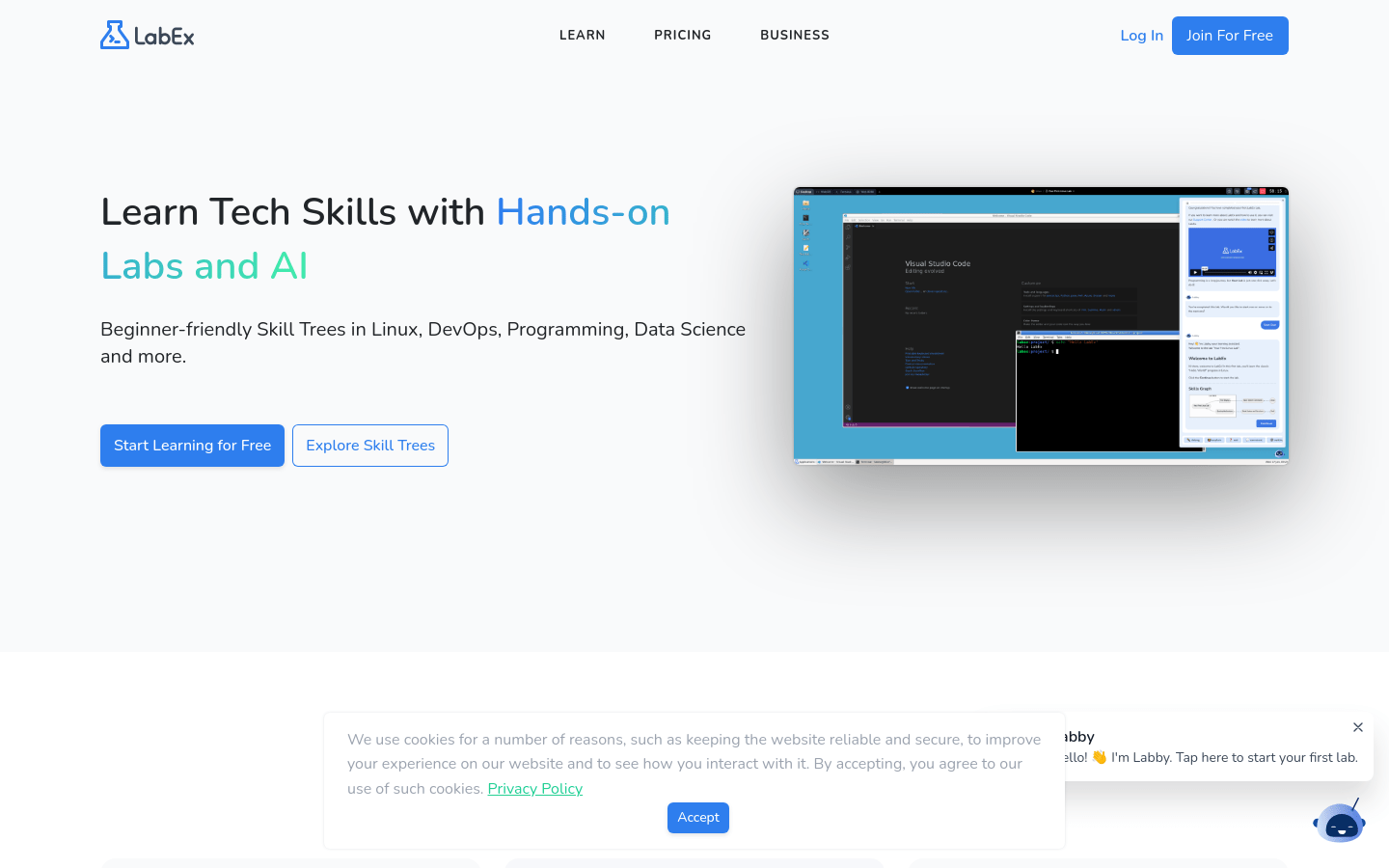 LabEx网页版入口、使用教程-太平洋科技AI产品库
