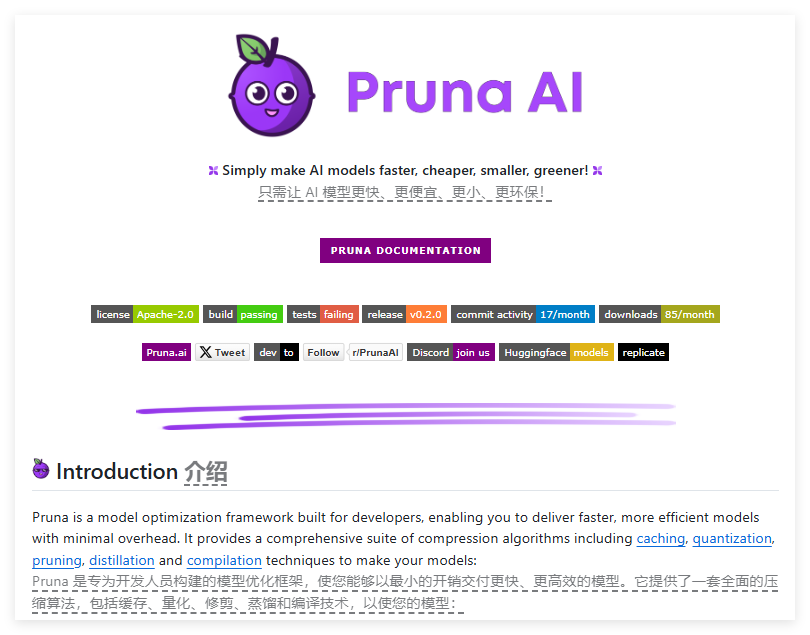 Pruna网页版入口、使用教程-太平洋科技AI产品库