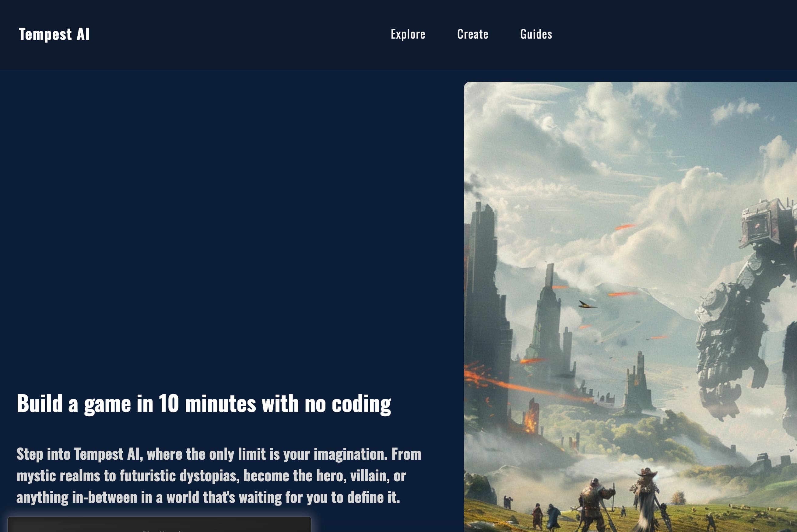 Tempest AI网页版入口、使用教程-太平洋科技AI产品库