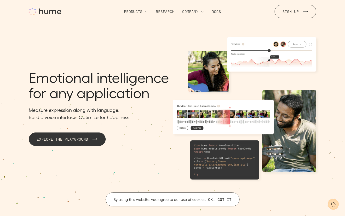 Hume AI EVI网页版入口、使用教程-太平洋科技AI产品库