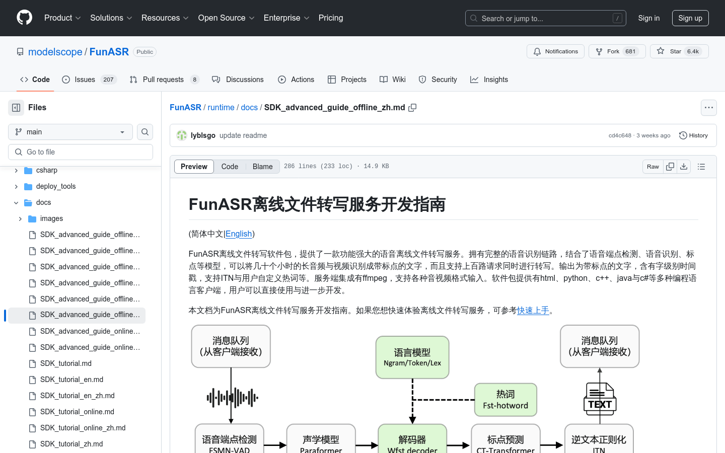 FunASR网页版入口、使用教程-太平洋科技AI产品库