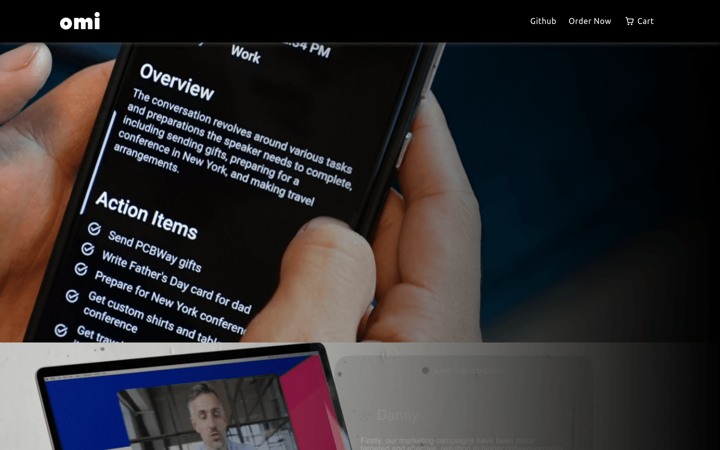 Omi AI网页版入口、使用教程-太平洋科技AI产品库
