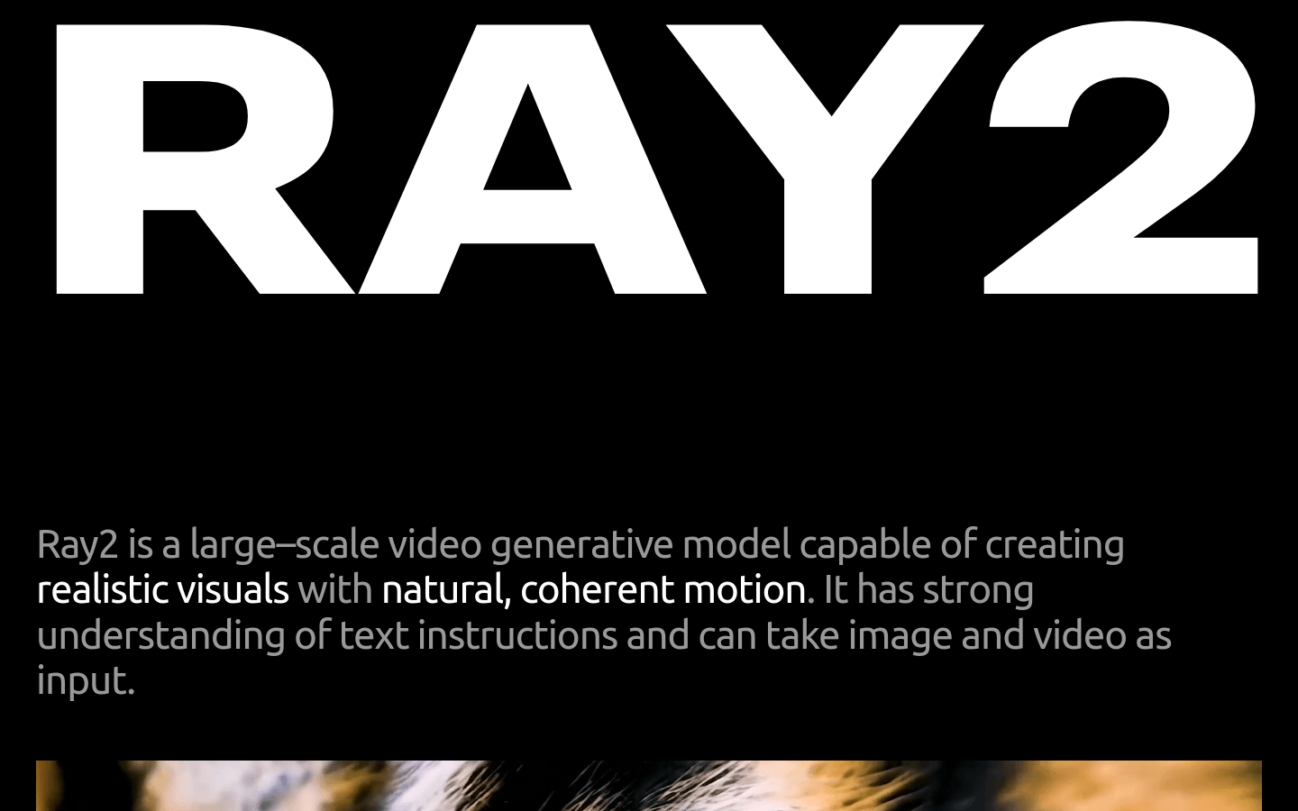 Luma Ray2网页版入口、使用教程-太平洋科技AI产品库