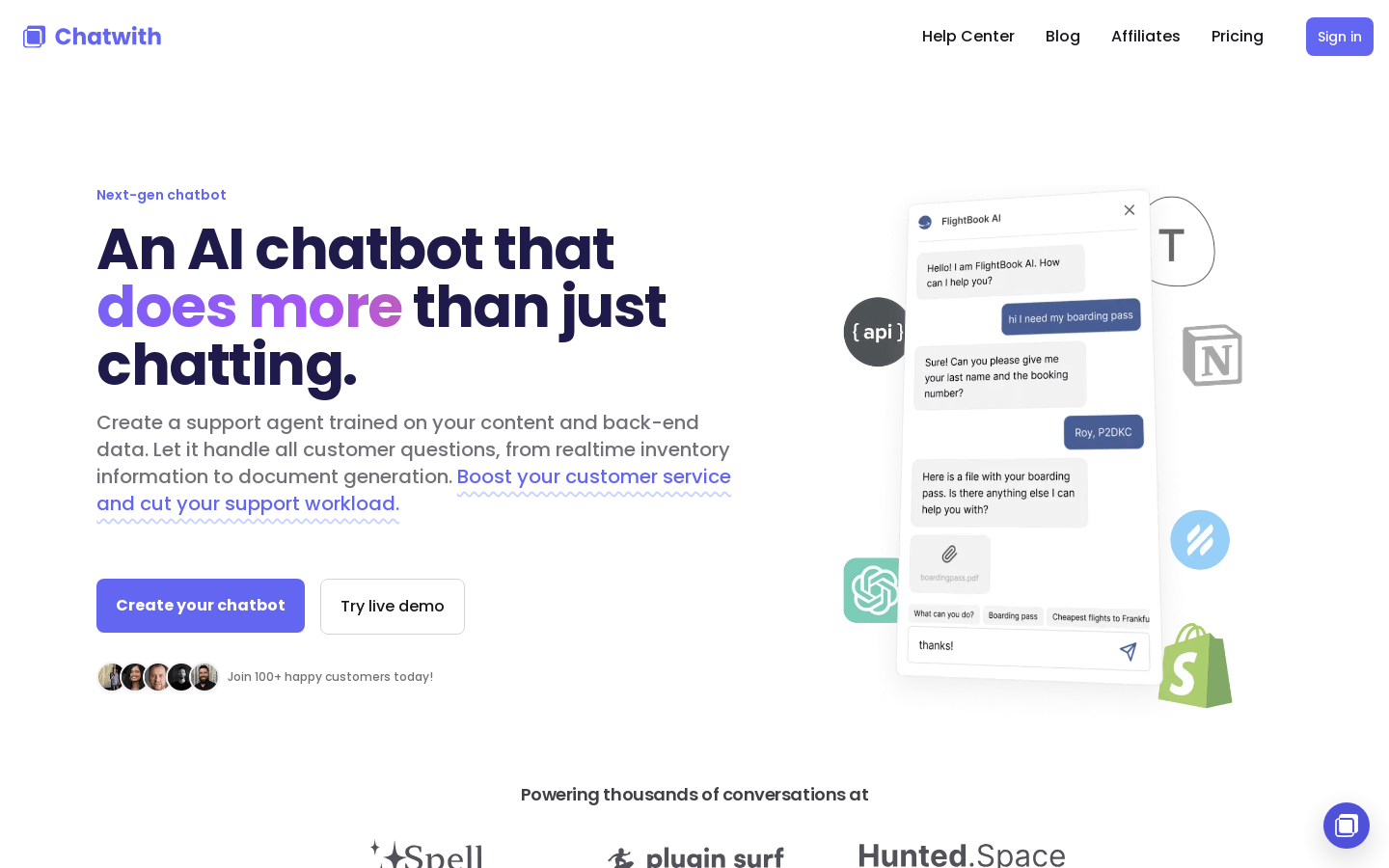 Chatwith网页版入口、使用教程-太平洋科技AI产品库