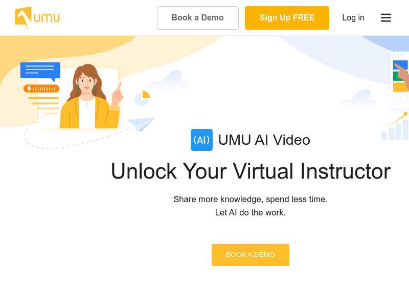UMU AI Audio Slides网页版入口、使用教程-太平洋科技AI产品库